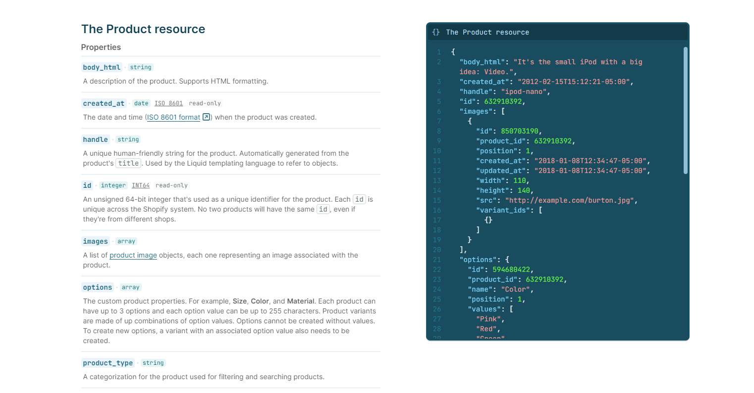 The Shopify Product API Guide for Developers